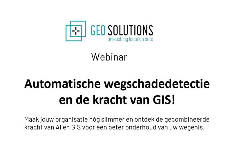 Webinar: Automatic road damage detection and the power of GIS! - Geo ...